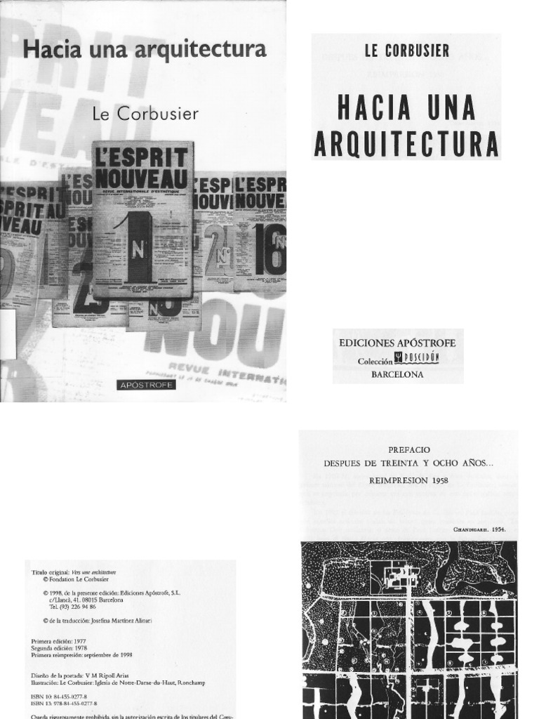 Hacia Una Arquitectura Le Corbusier | PDF