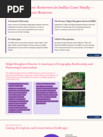 Seshachalam Biosphere Reserve Overview | PDF