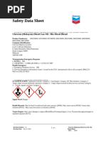 Caltex Diesel Safety Data Sheet 2022 | PDF | Personal Protective ...