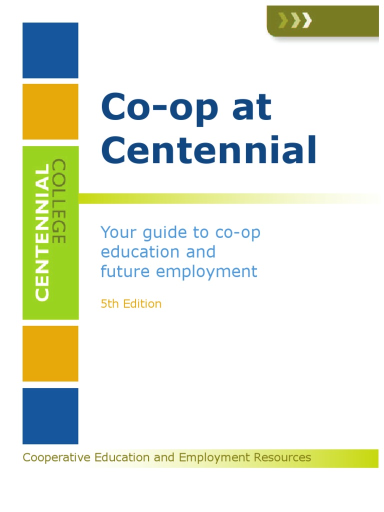Your Guide to Co-op Education and Future Employment | PDF | Résumé ...
