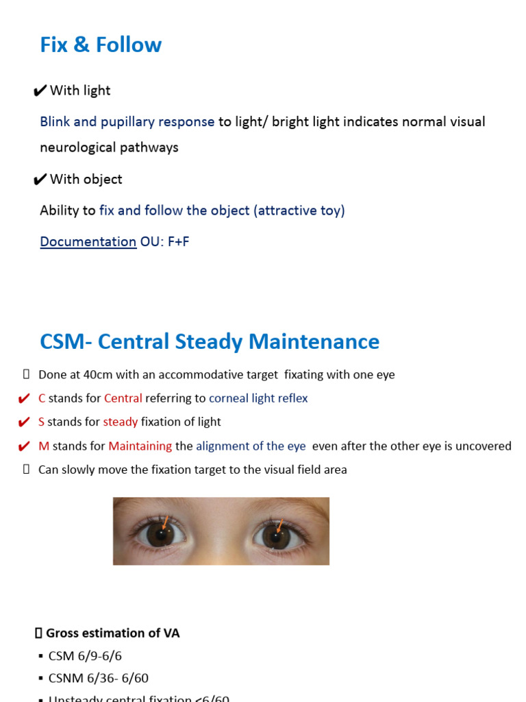 Visual Acuity Testing Methods Guide | PDF | Face | Nervous System
