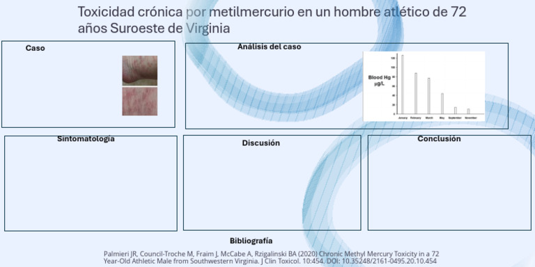 Intoxicación por metilmercurio en paciente de 72 años | PDF | Mercurio ...