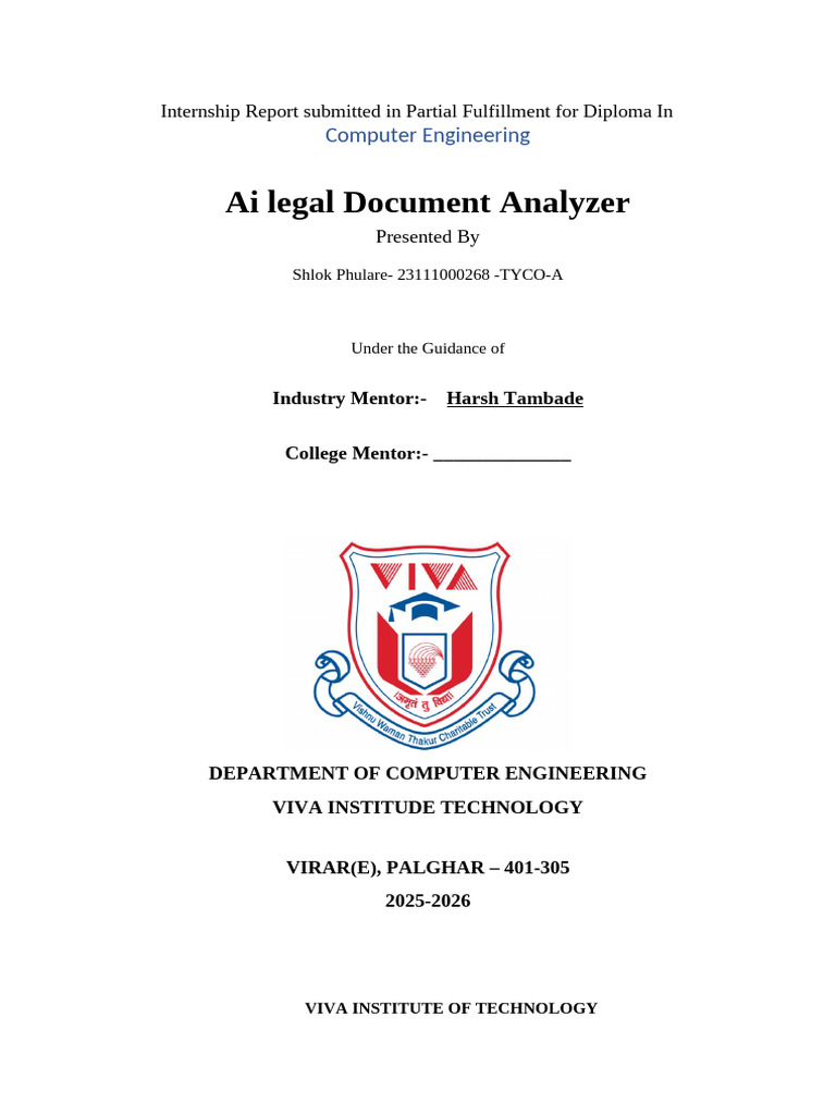 ITR Report | PDF