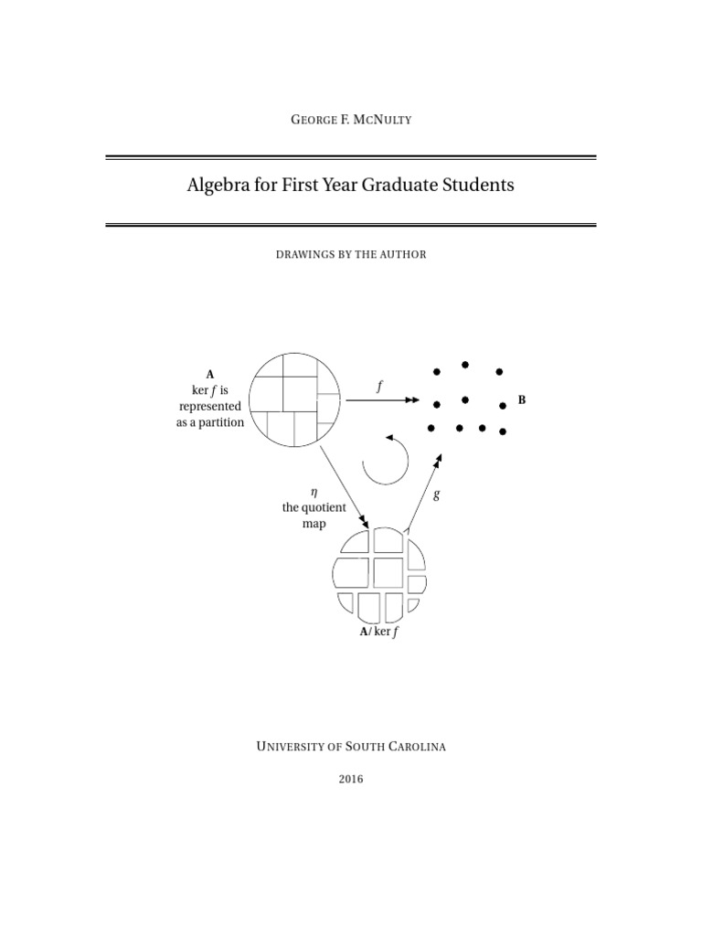 Algebra Essentials for Graduate Students | PDF | Field (Mathematics ...