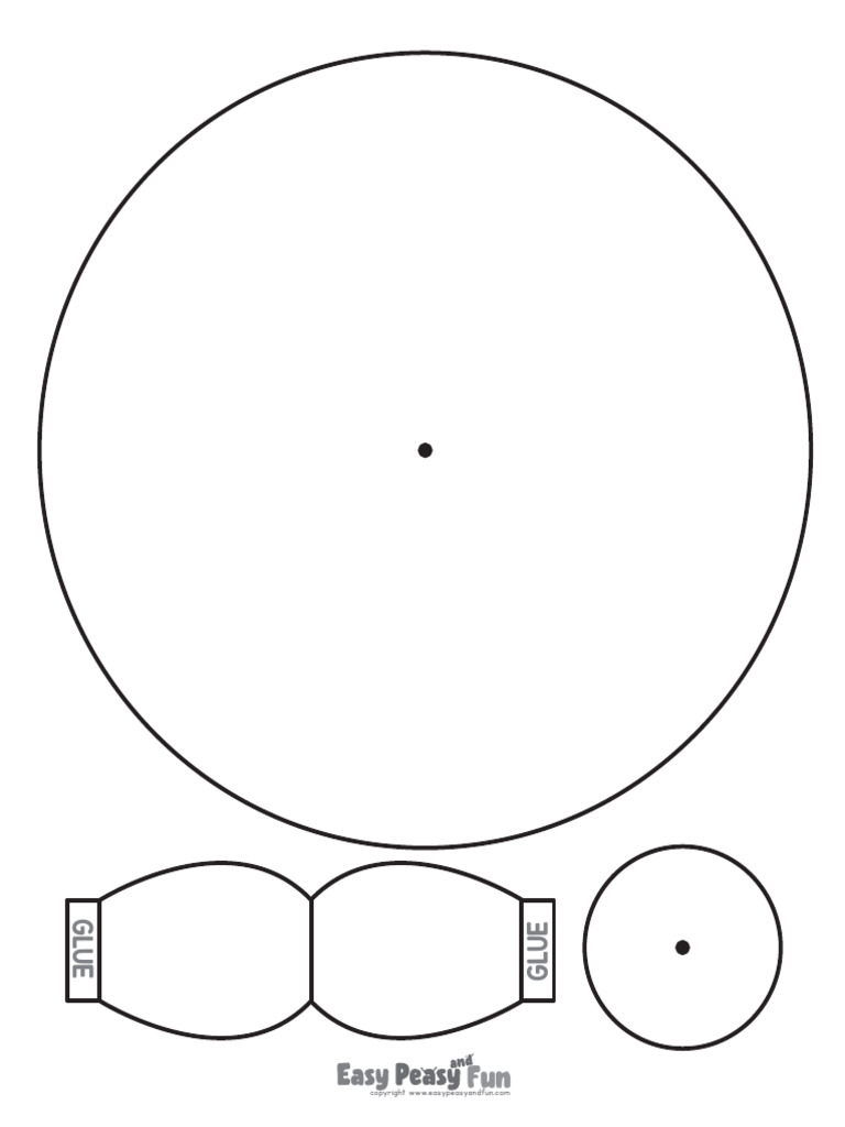 3D Paper Octopus Craft Template | PDF | Copyright