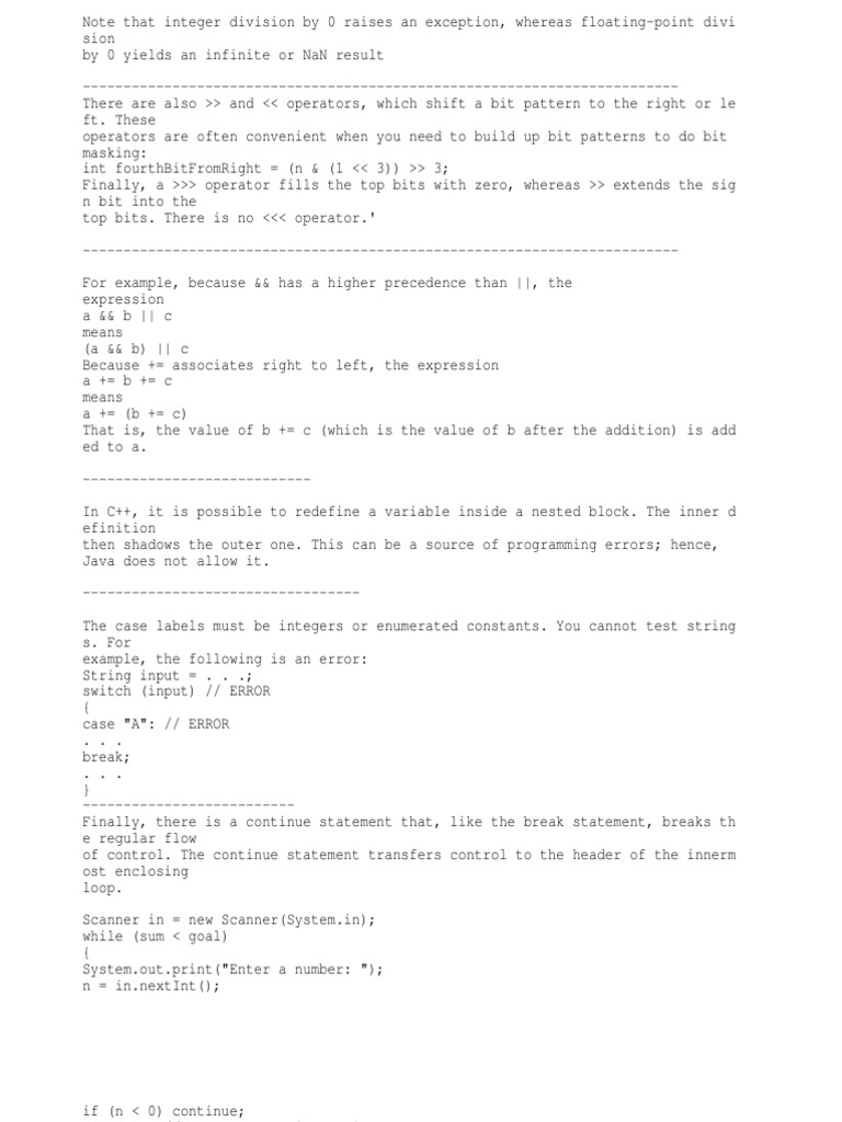 IMP Notes of Java Coreman Book | Method (Computer Programming) | Class ...