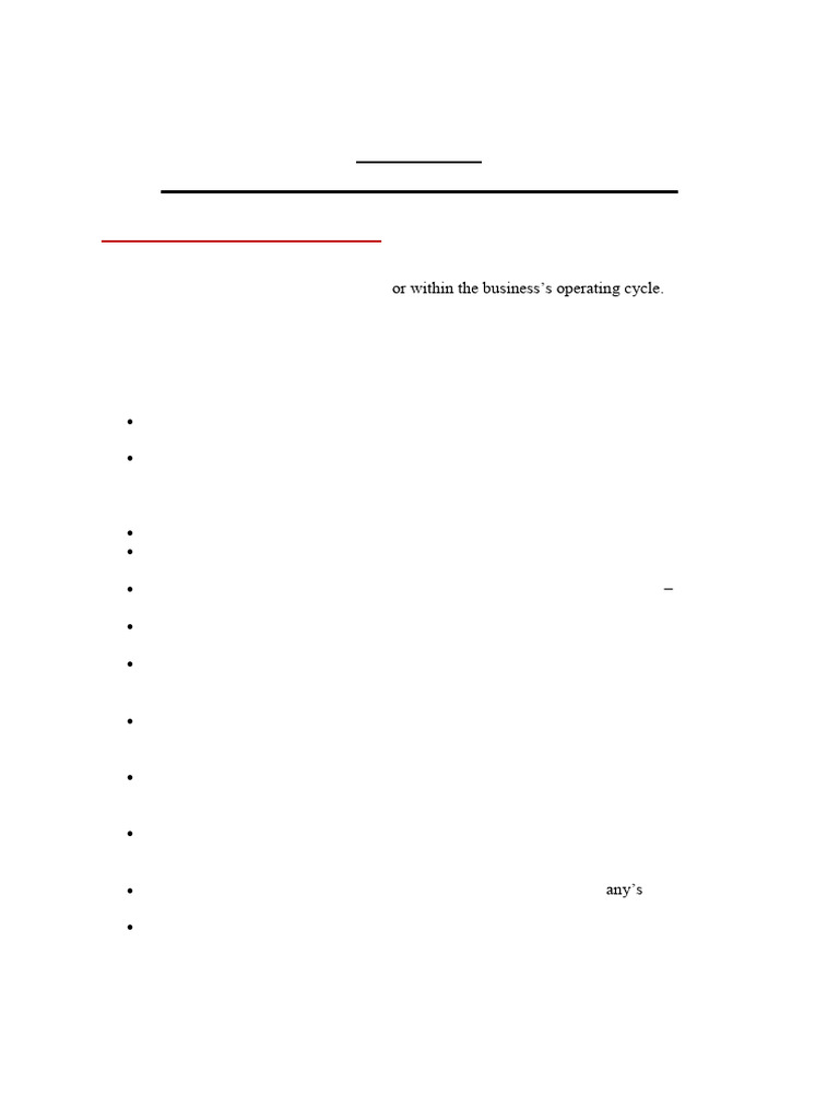 Current Assets Management Overview | PDF | Inventory | Credit