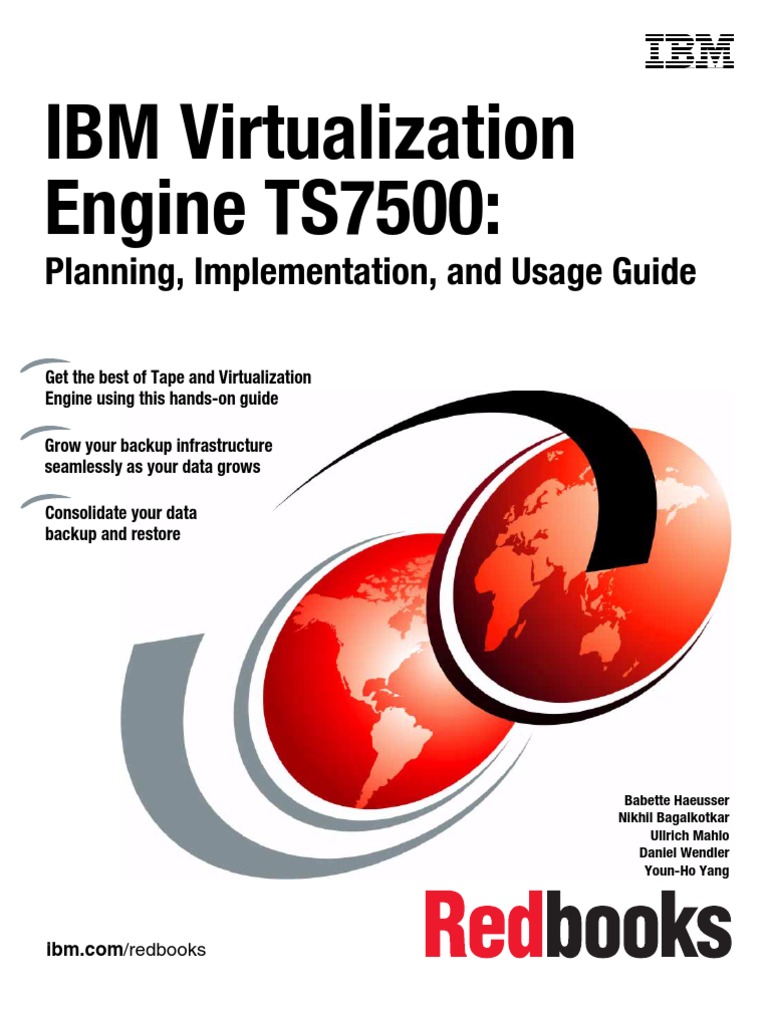 IBM Virtualization Engine TS7500 Planning, Implementation, And Usage ...