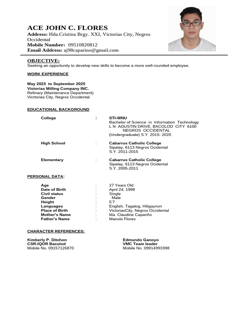 Ace John Resume | PDF