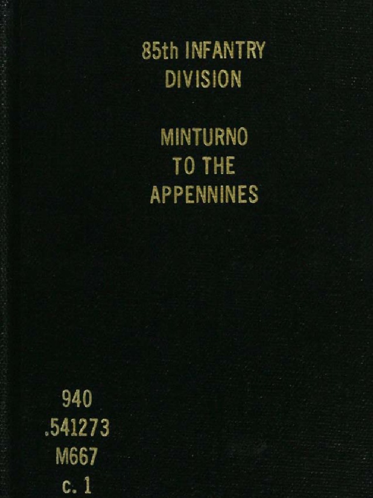 WWII 85th Infantry Division | PDF | Warfare | Military Organization