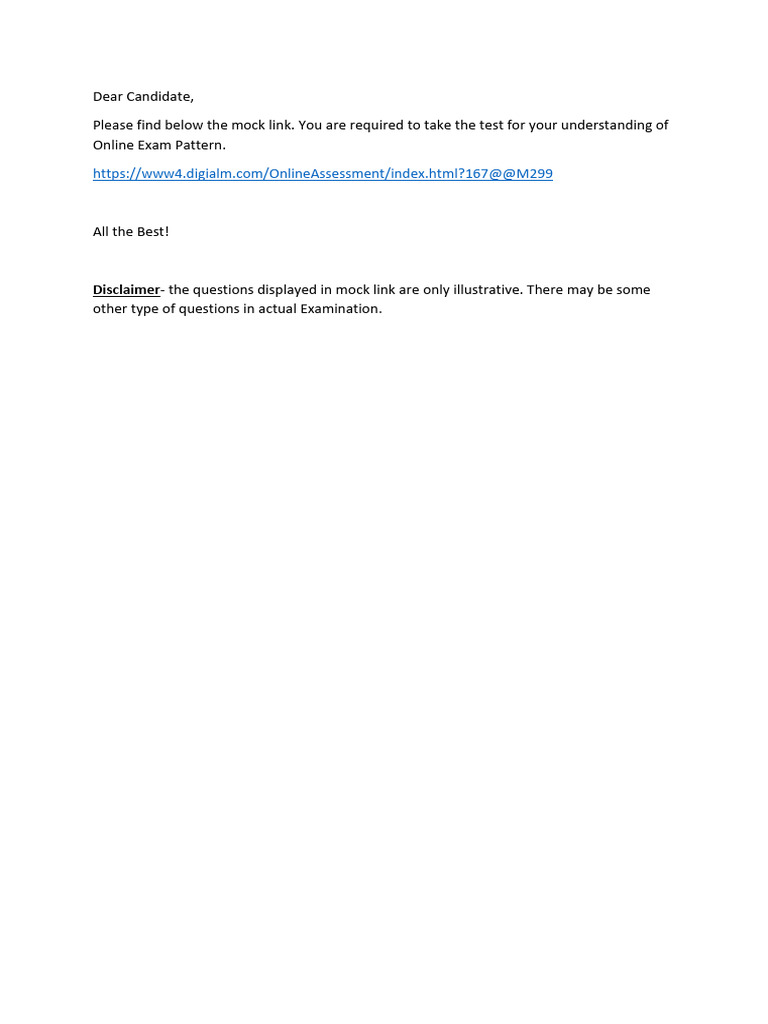 Disclaimer | PDF