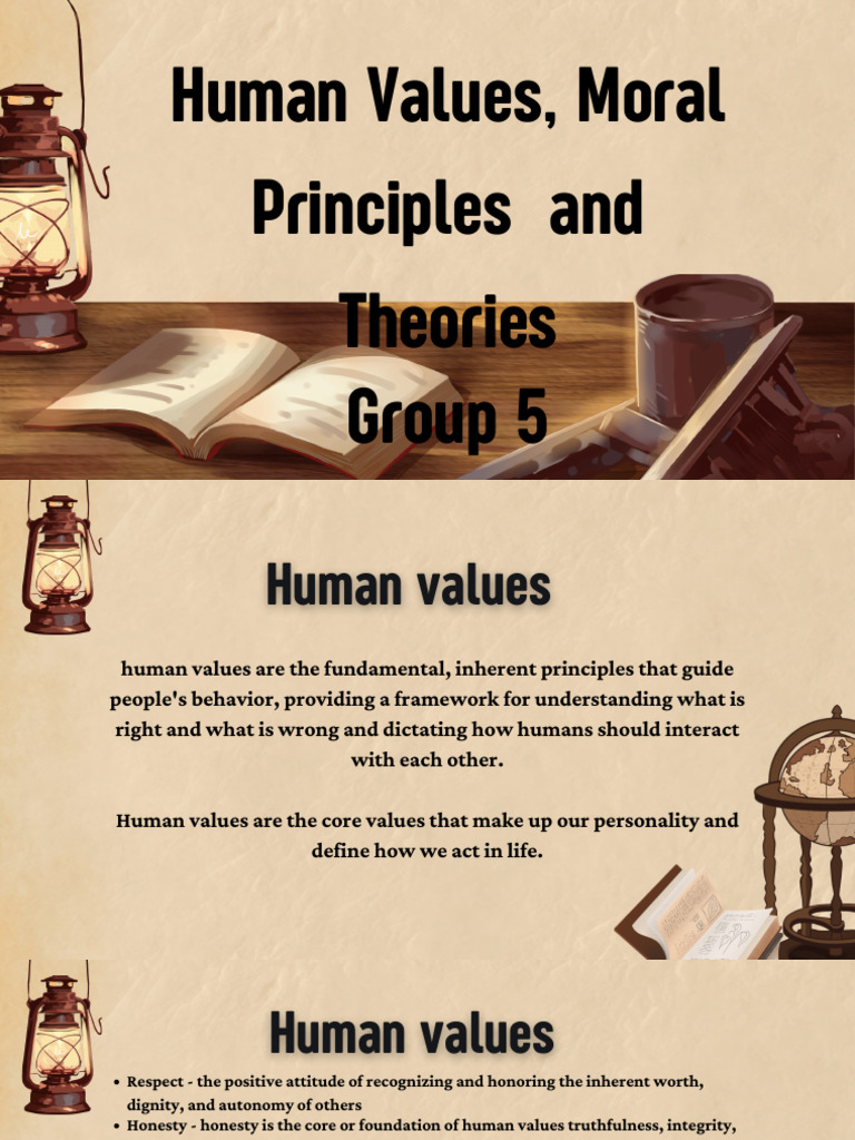 Human Values Moral Principles and Theories | PDF | Value (Ethics) | Morality