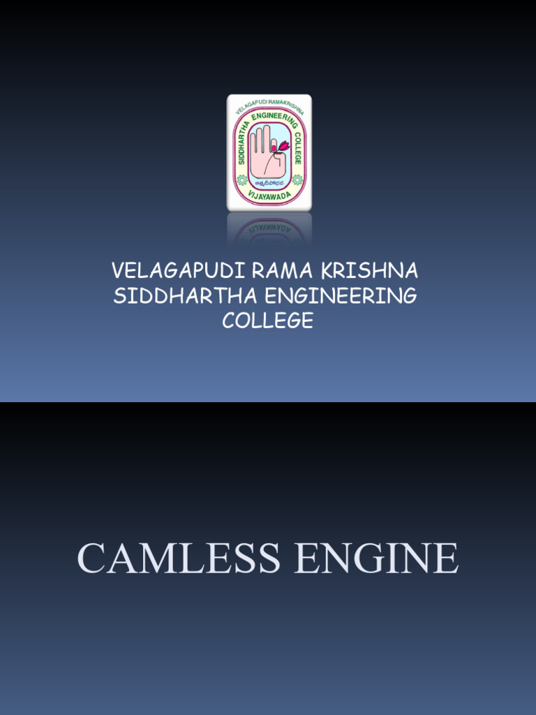 Camless Engine 1 | PDF