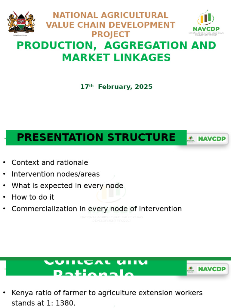 National Agricultural Value Chain Strategies | PDF | Agriculture | Food ...