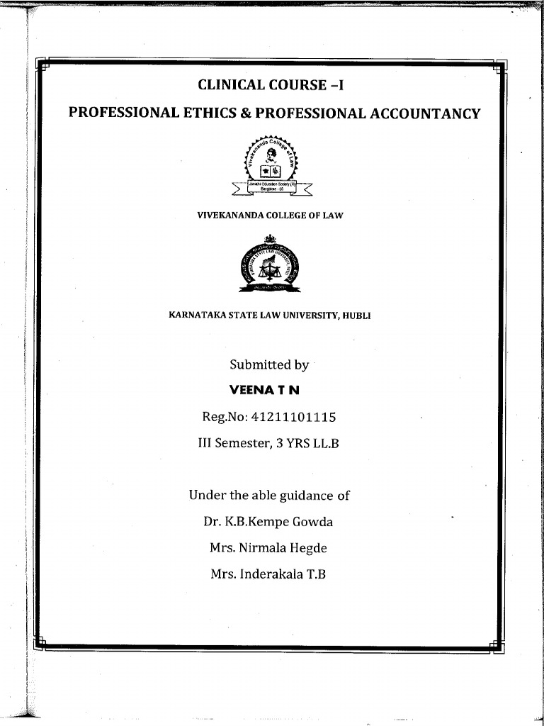 Prof - Ethics PR | PDF