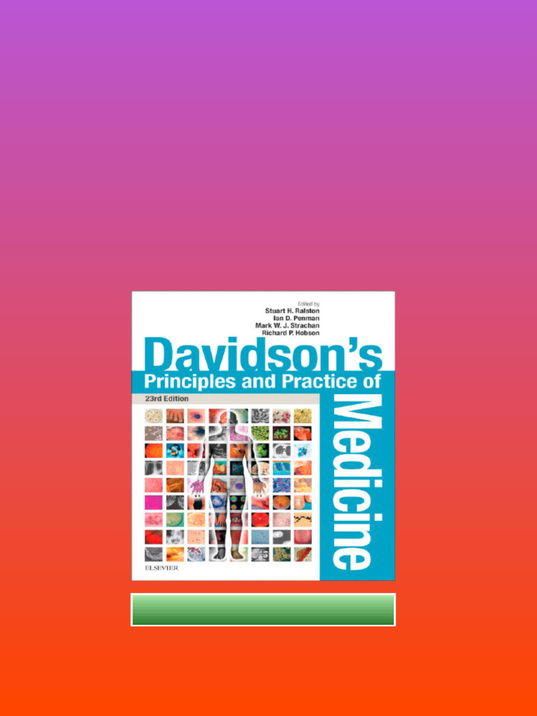 Davidsons Principles And Practice Of Medicine 24th Edition 24th Book ...