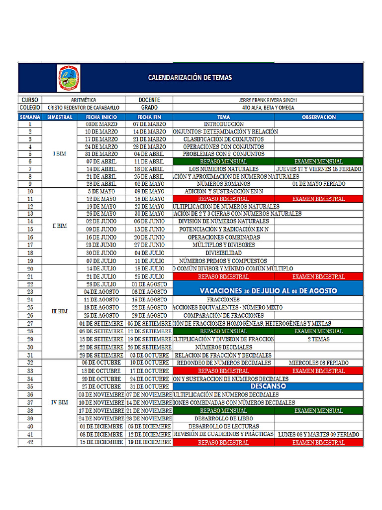Calendar Icac I On | PDF