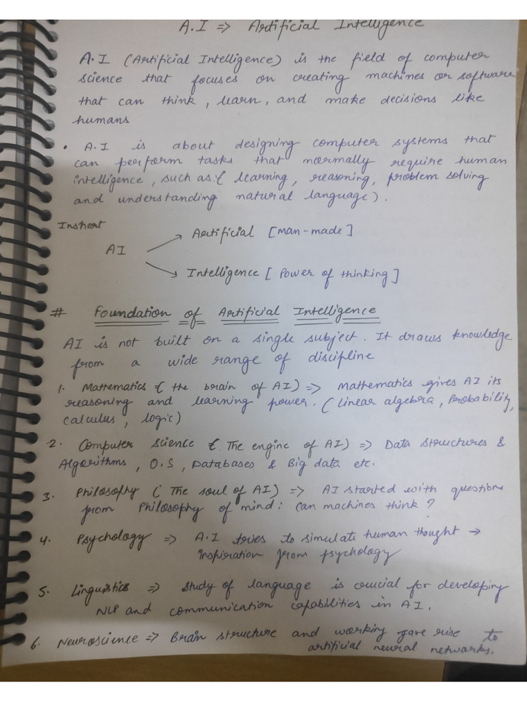 Ai Notes | PDF