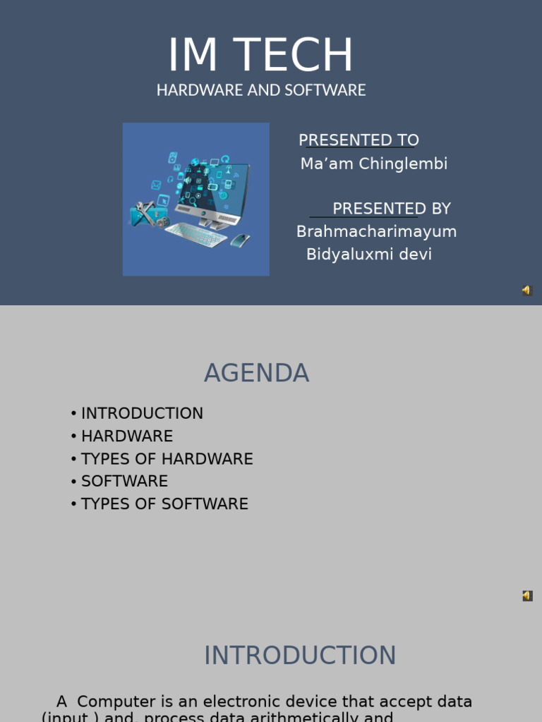 Powerpoint Presentation | PDF | Computer Hardware | Operating System