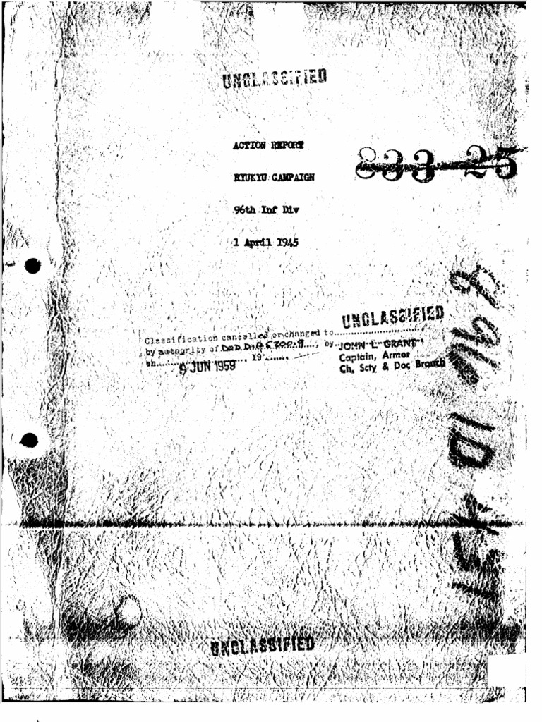 WWII 96th Infantry Division | PDF | International Security ...