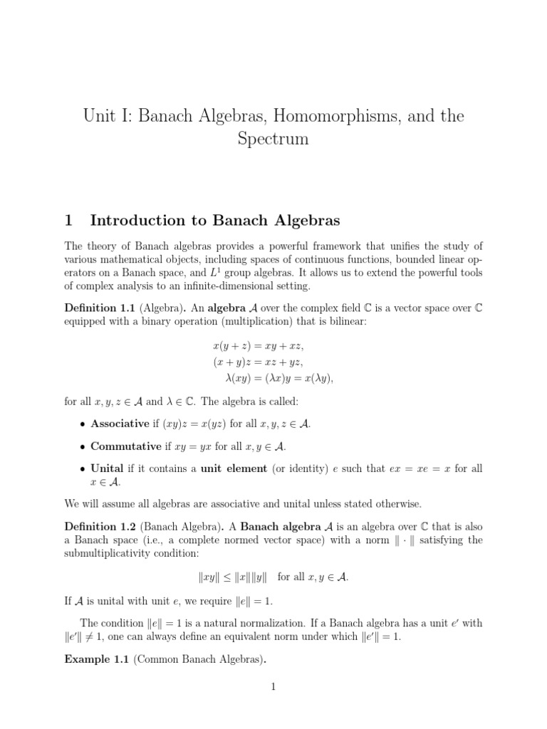 Ban Nach | PDF | Banach Space | Mathematical Analysis