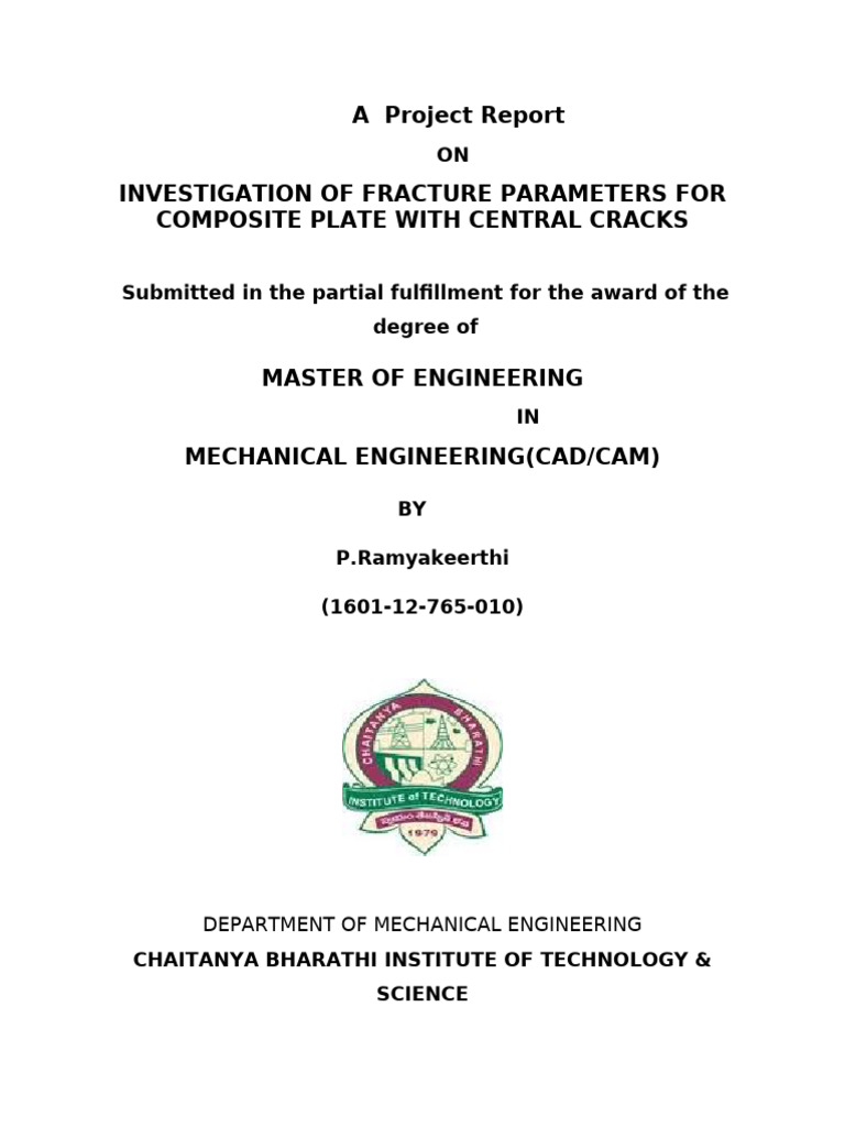 Ramya Title | PDF | Mechanical Engineering | Engineering