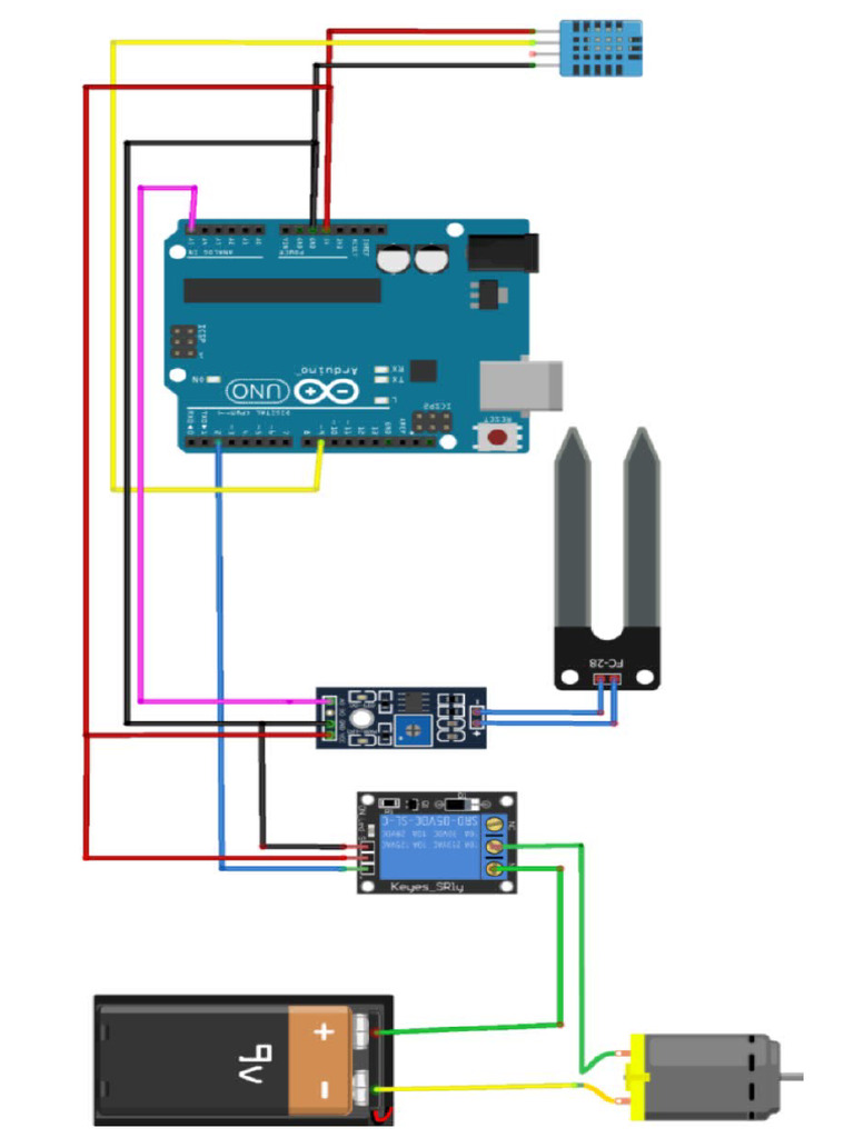 Automatic Plant Irrigation System Integrated With Plantix App | PDF ...