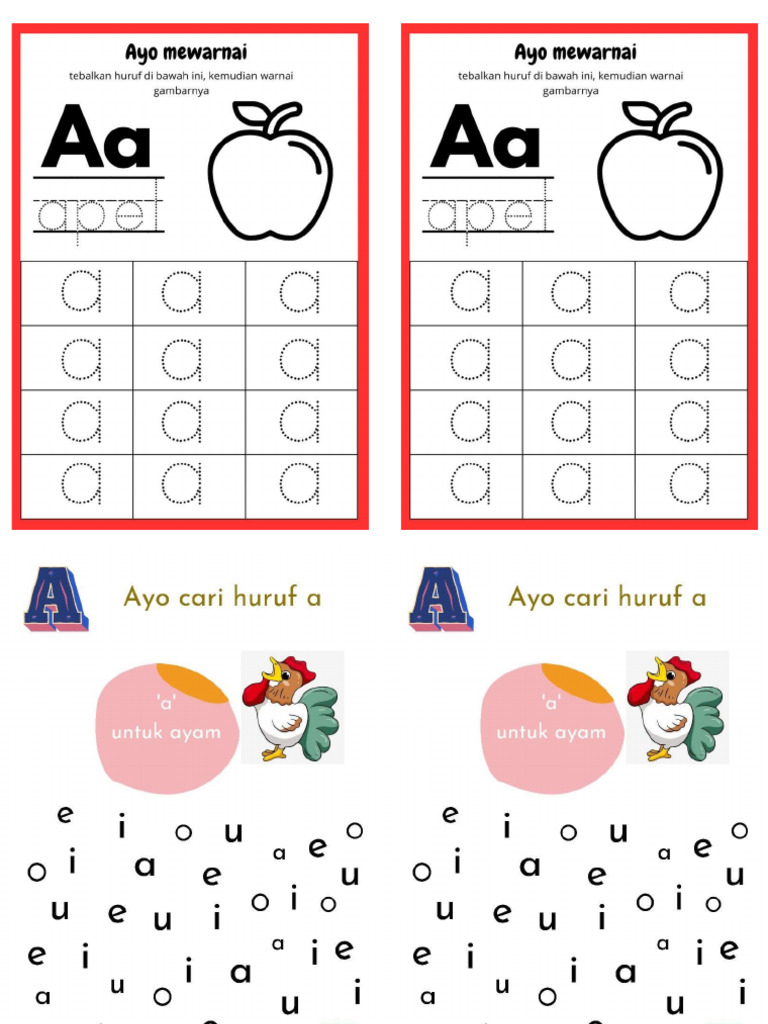 Huruf A | PDF