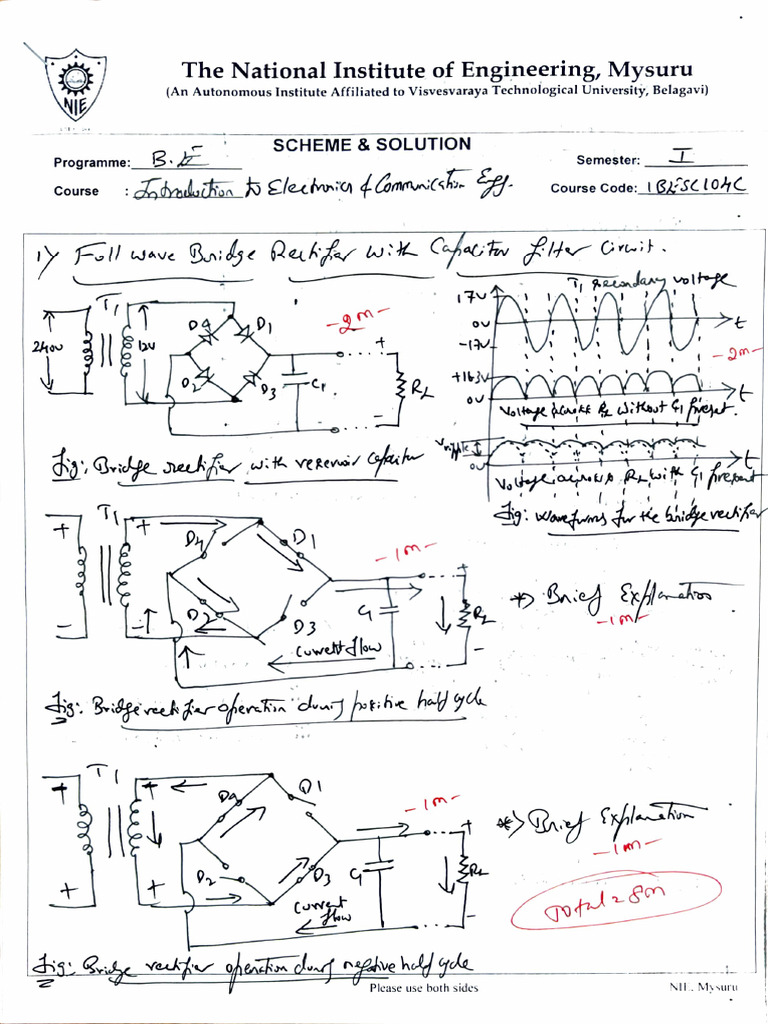 Iec Cie 1 Scheme and Solution | PDF