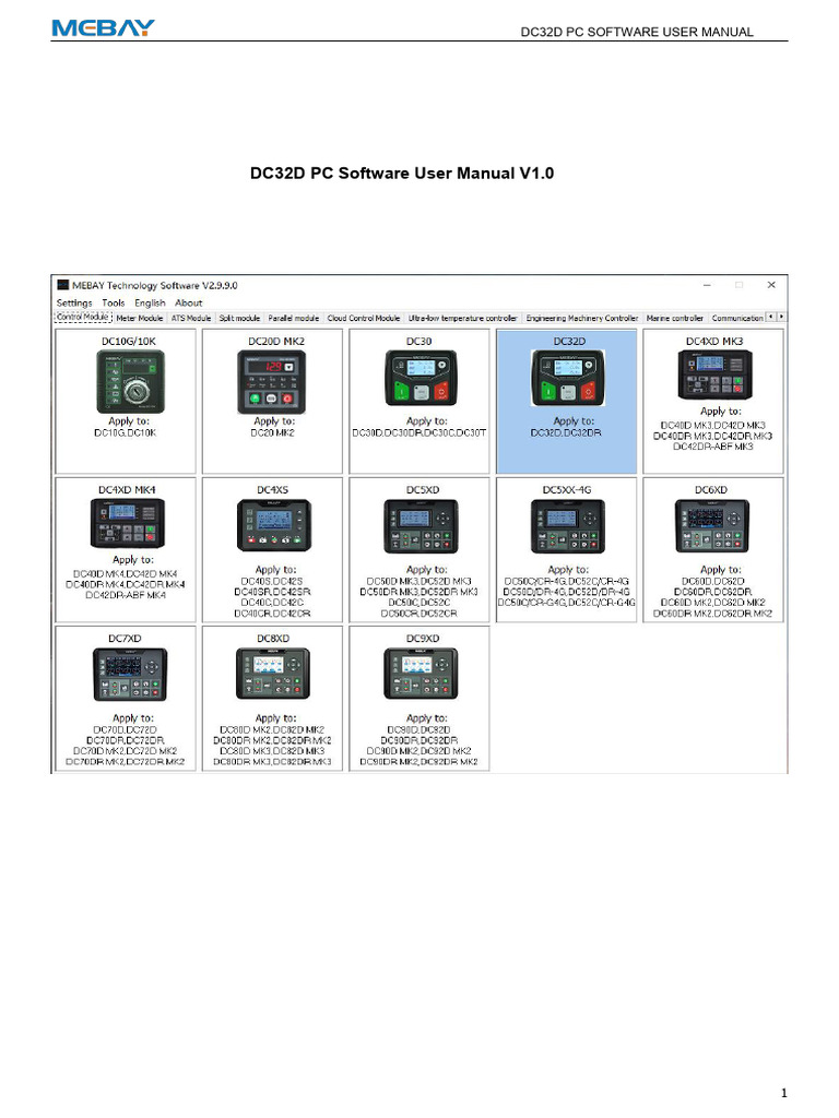 Dc32D PC Software User Manual | PDF | Computer File | Usb
