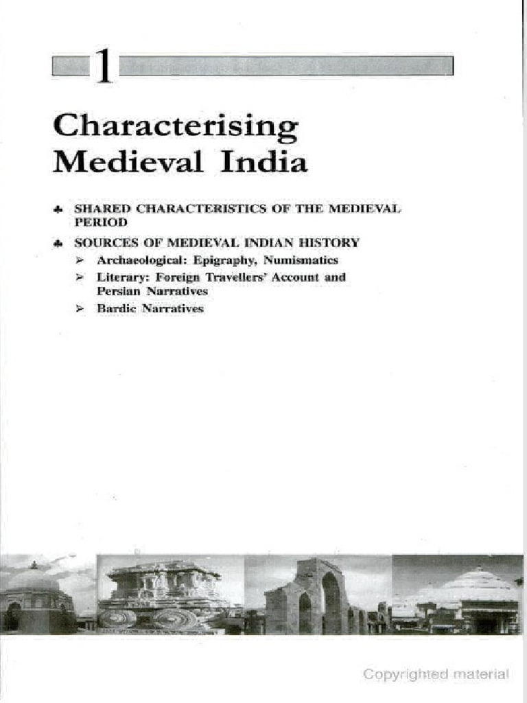 Sources of Medieval India | PDF
