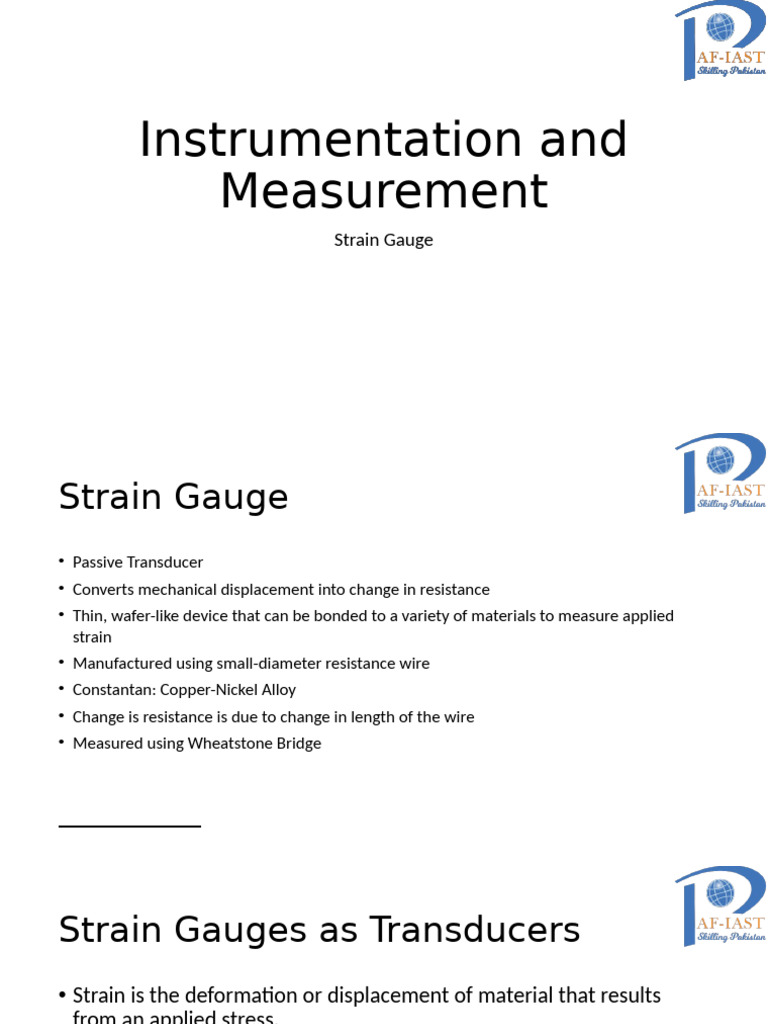 04 Strain Gage | PDF | Young's Modulus | Mechanical Engineering