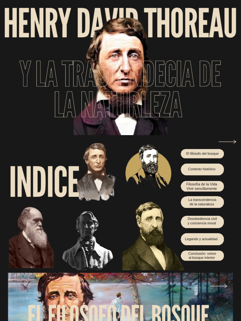 Henry David Thoreau | PDF | Henry David Thoreau | Desobediencia civil ...