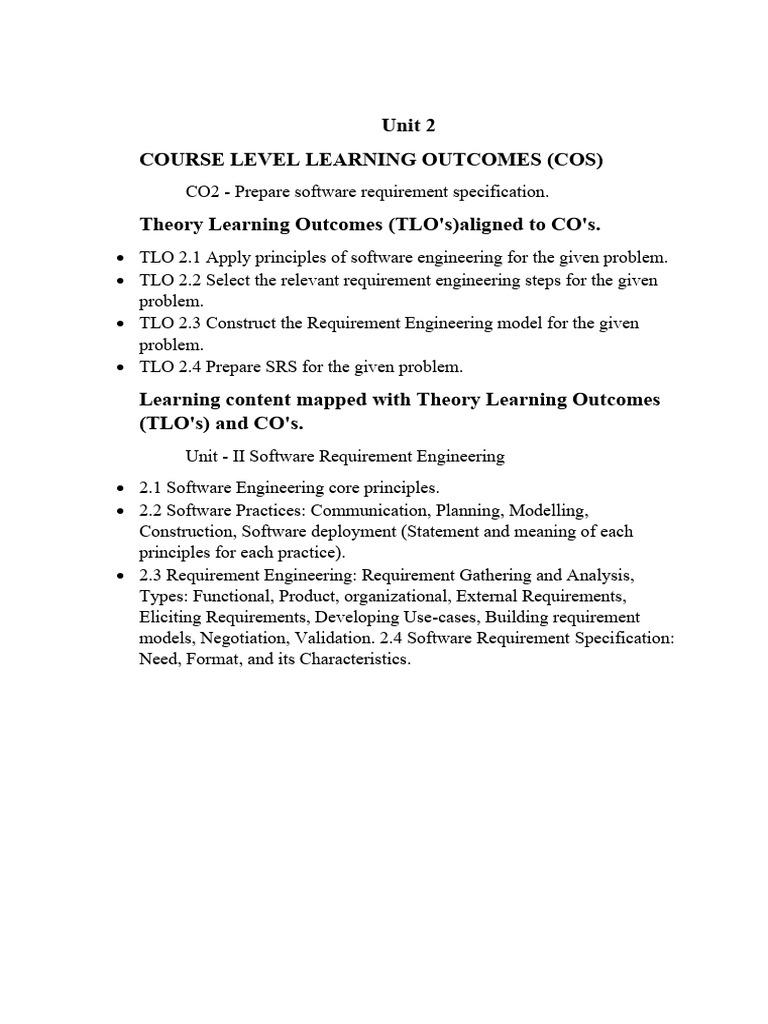 Unit 2 | PDF | Software Testing | System