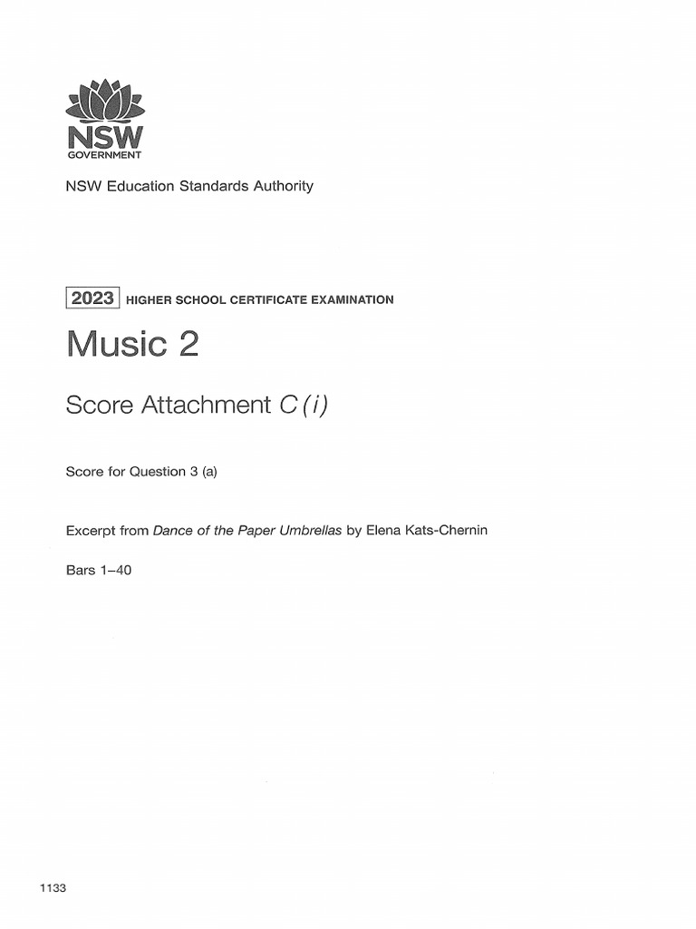 Score Attachment C1 | PDF