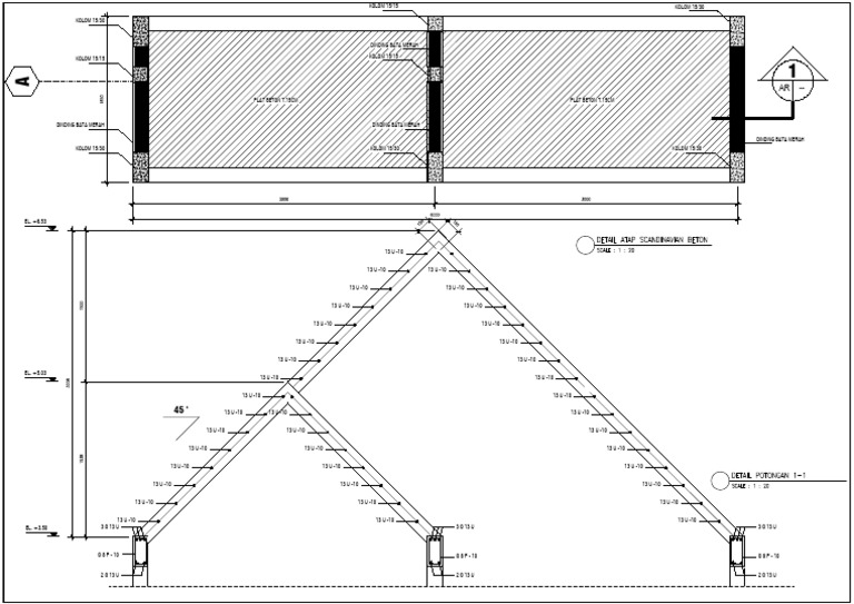 Beton Atap dan Dinding Bata Merah | PDF