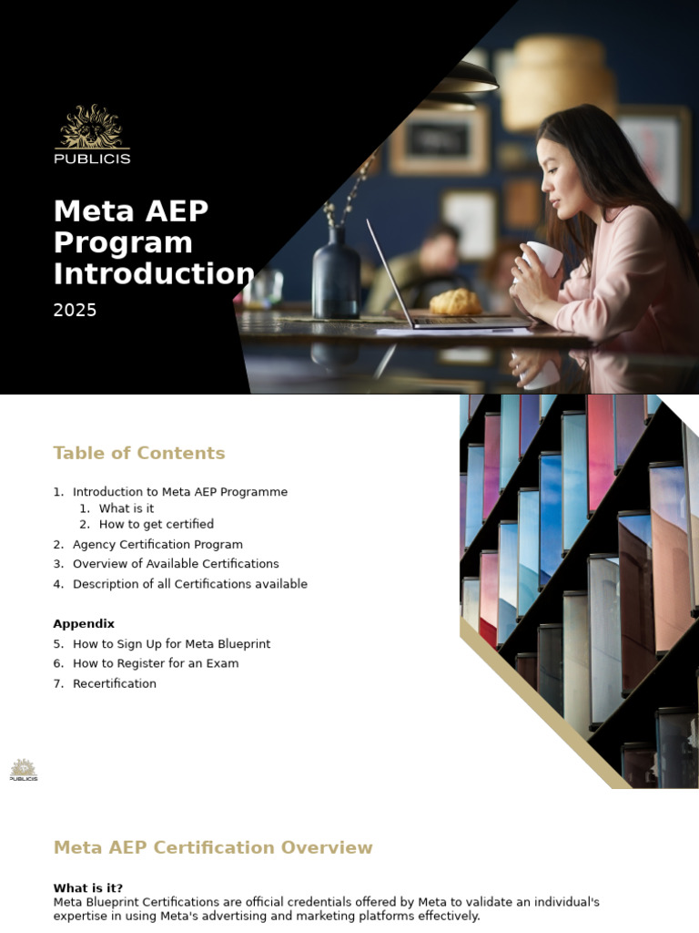 Meta AEP Certification Overview 2025 | PDF | Marketing Strategy | Marketing