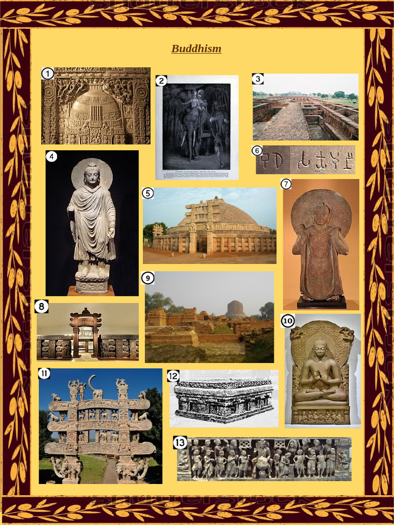 Buddhism Collage | PDF