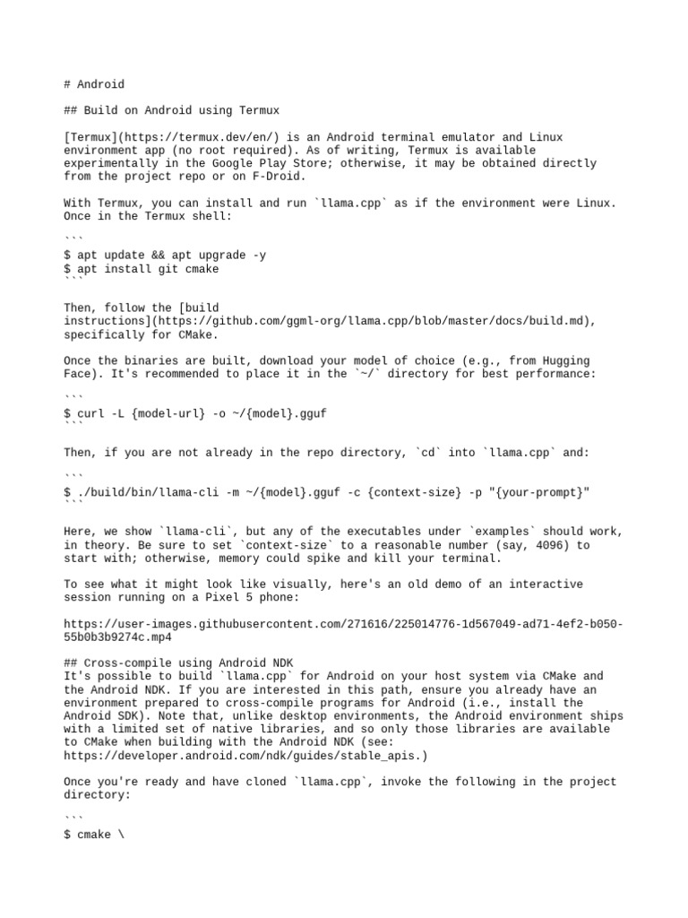 Android | PDF | Android (Operating System) | Linux
