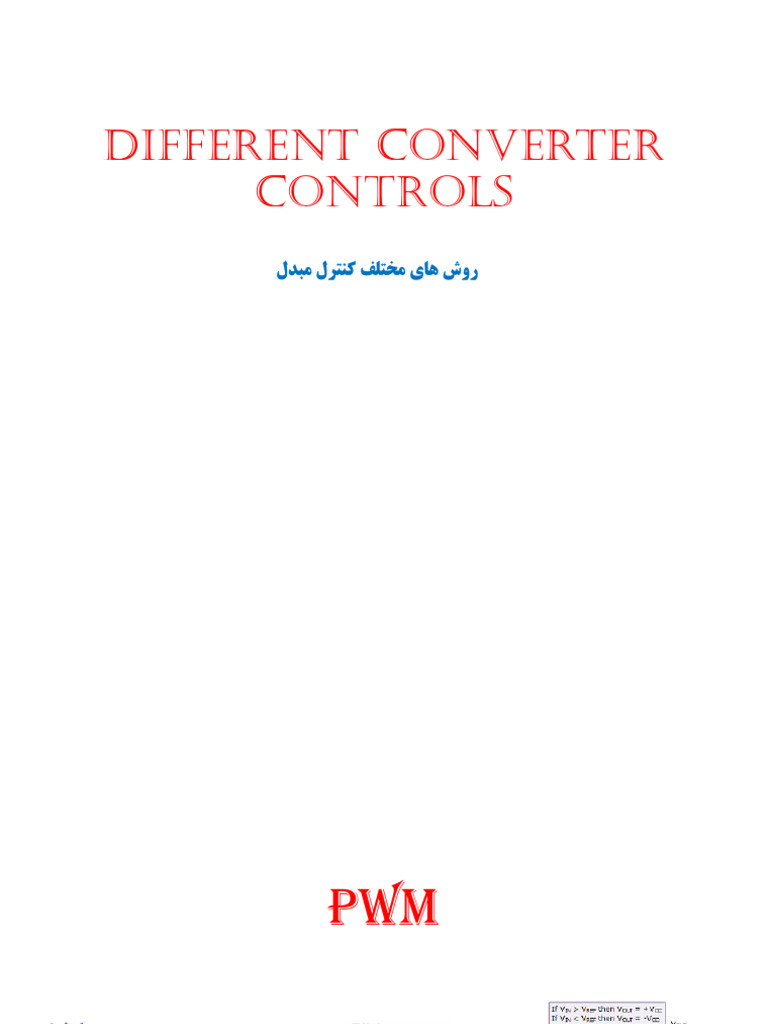 Converter Control Strategy | PDF | Amplifier | Feedback