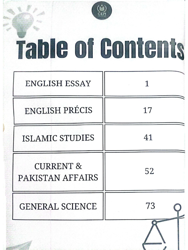 CEPI Past Papers | PDF
