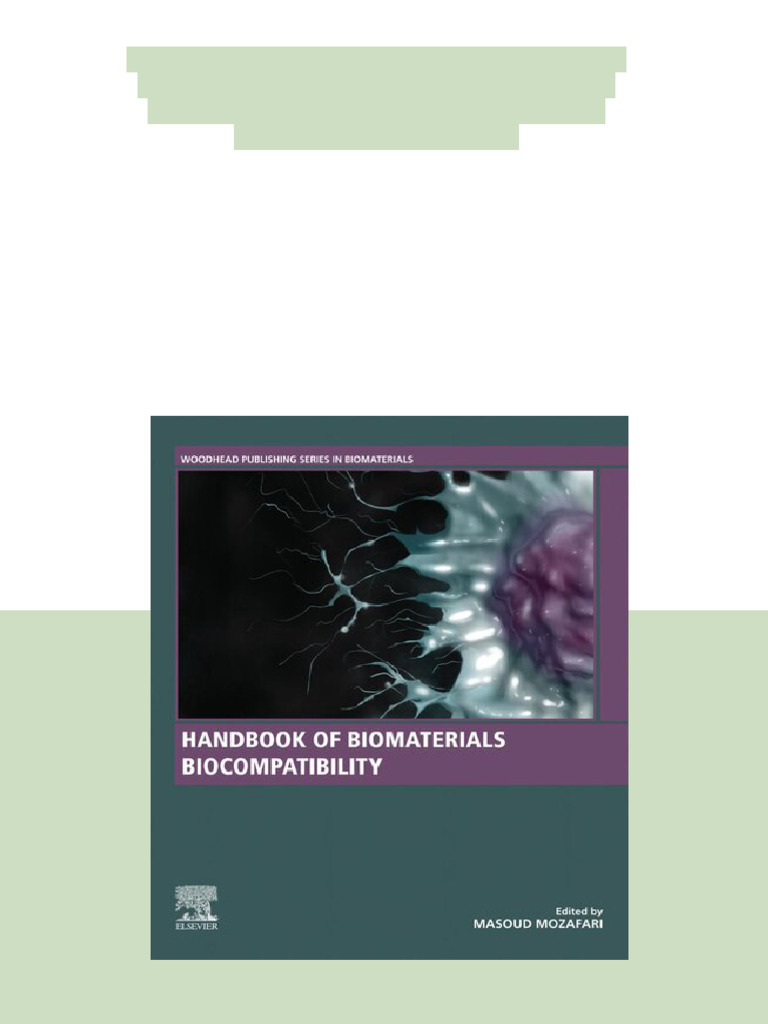 (Ebook) Handbook of Biomaterials Biocompatibility (Woodhead Publishing ...