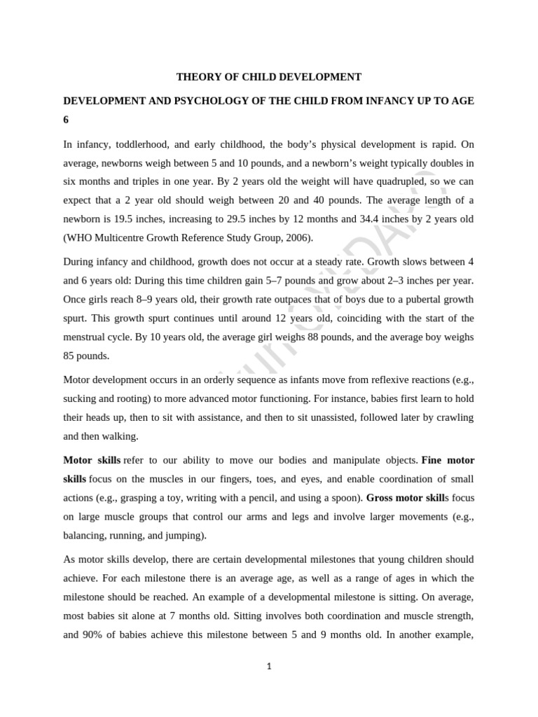 Ped 211 Note | PDF | Pregnancy | Childbirth