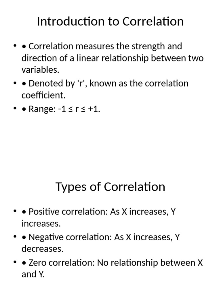 Correlation | PDF