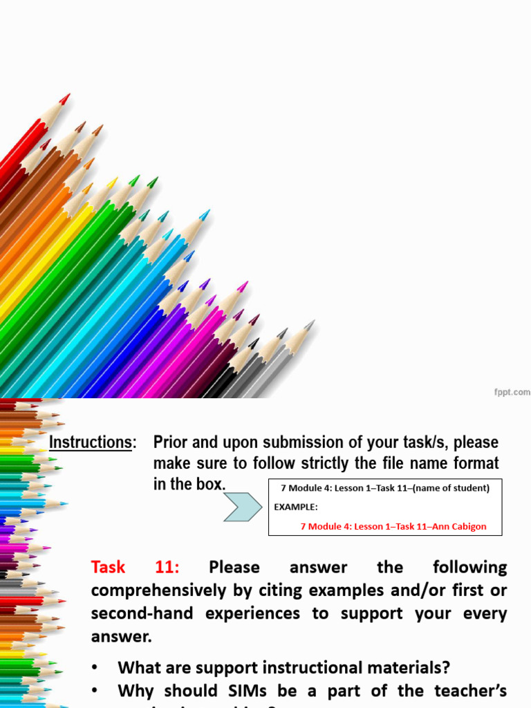 Module 4 - Lesson 1 - Task 11 | PDF