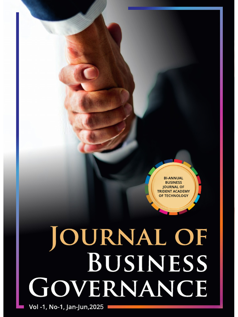 TRIDENT Business Journal | PDF | Errors And Residuals | Regression Analysis