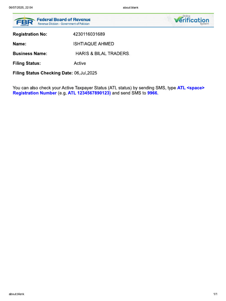 Income Tax List | PDF