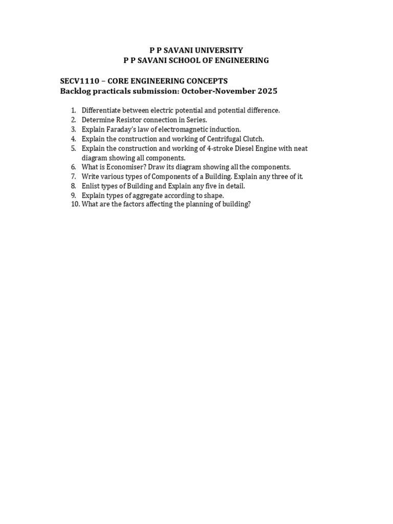 SECV1110 Practical Questions Backlog Oct2025 | PDF