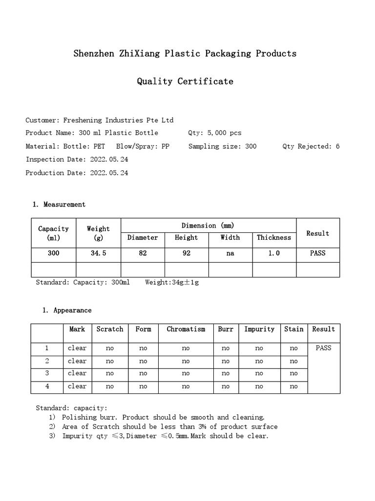 Germcount Combi Dipslide Quality Report | PDF | Industrial Processes