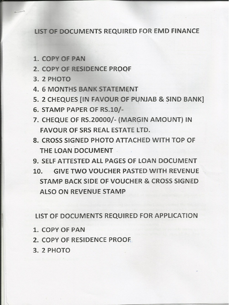 Loan Kit Final | PDF